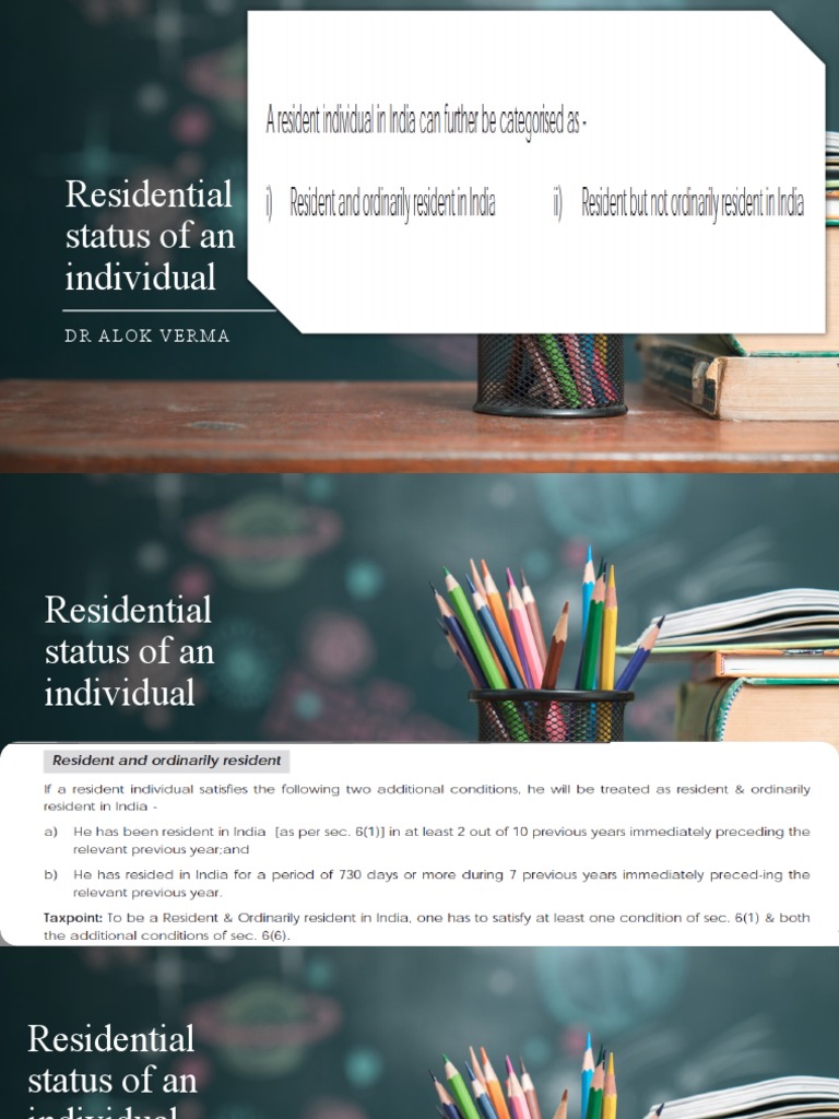 Residential Status and Income Analysis | PDF
