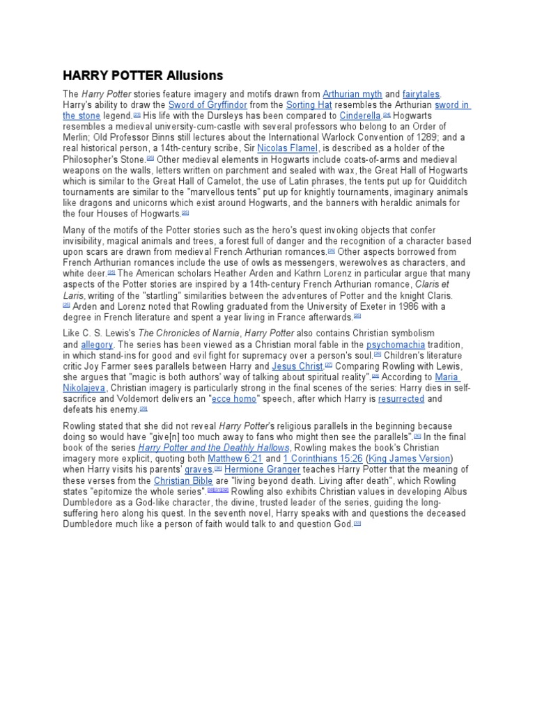 Harry Potter Genre And Style Pdf