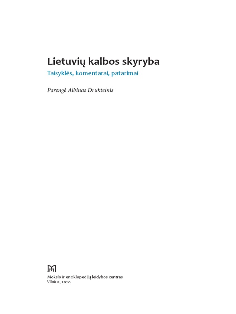 Liet K Skyryba | PDF