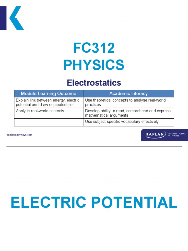 3 2 A Electrostatics New Pdf