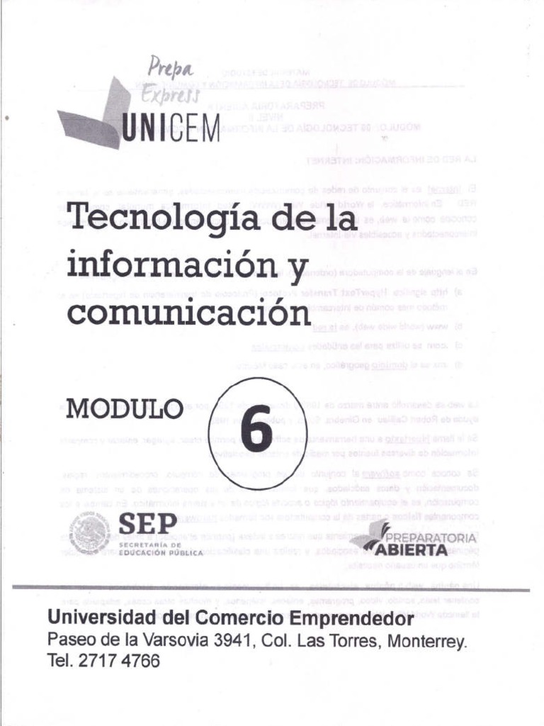 Prepa Express Modulo 6 | PDF