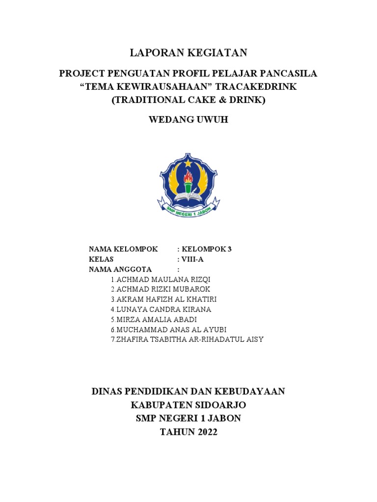 Kel.3-8a LKPD Lapporan Kwu | PDF