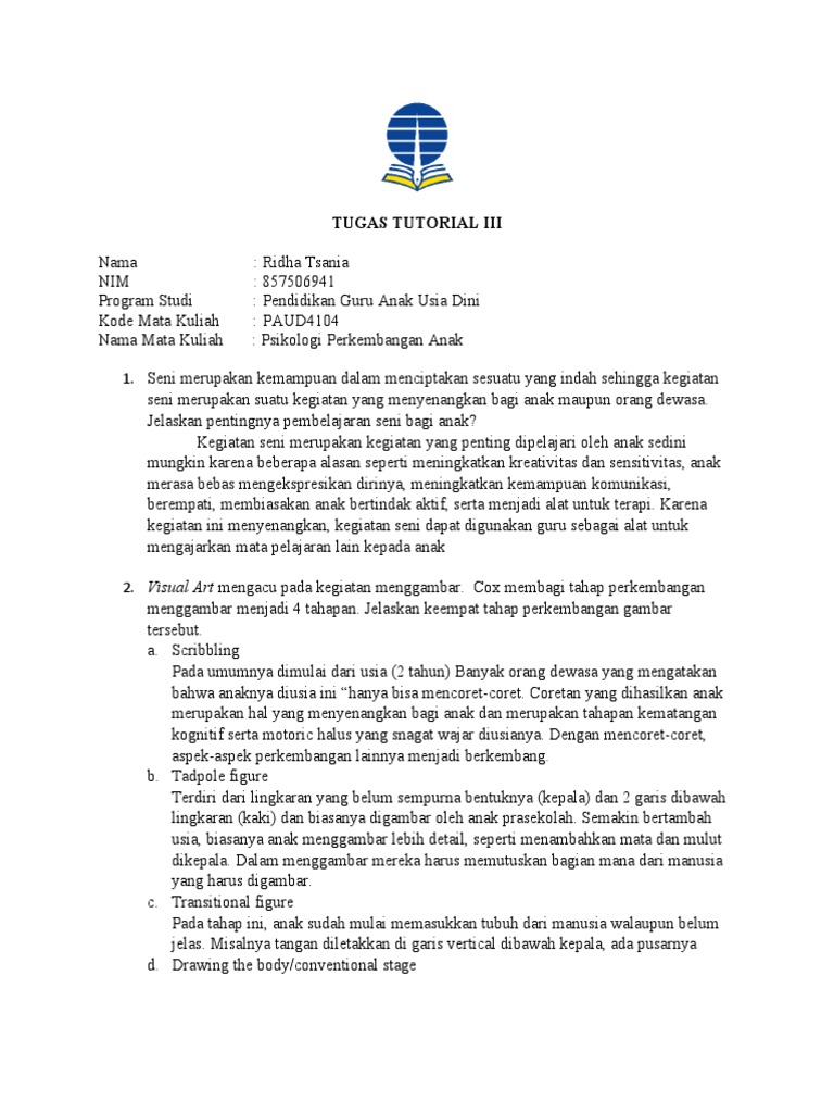 Tugas Tutorial Iii | PDF