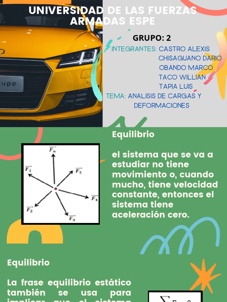 GRUPO 2 - Analisis de Esfuerzos y Deformcion | PDF | Doblar | Viga (Estructura)