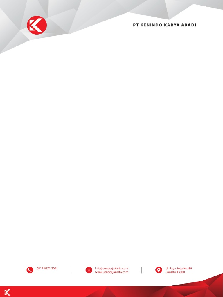 Template Kop Surat | PDF