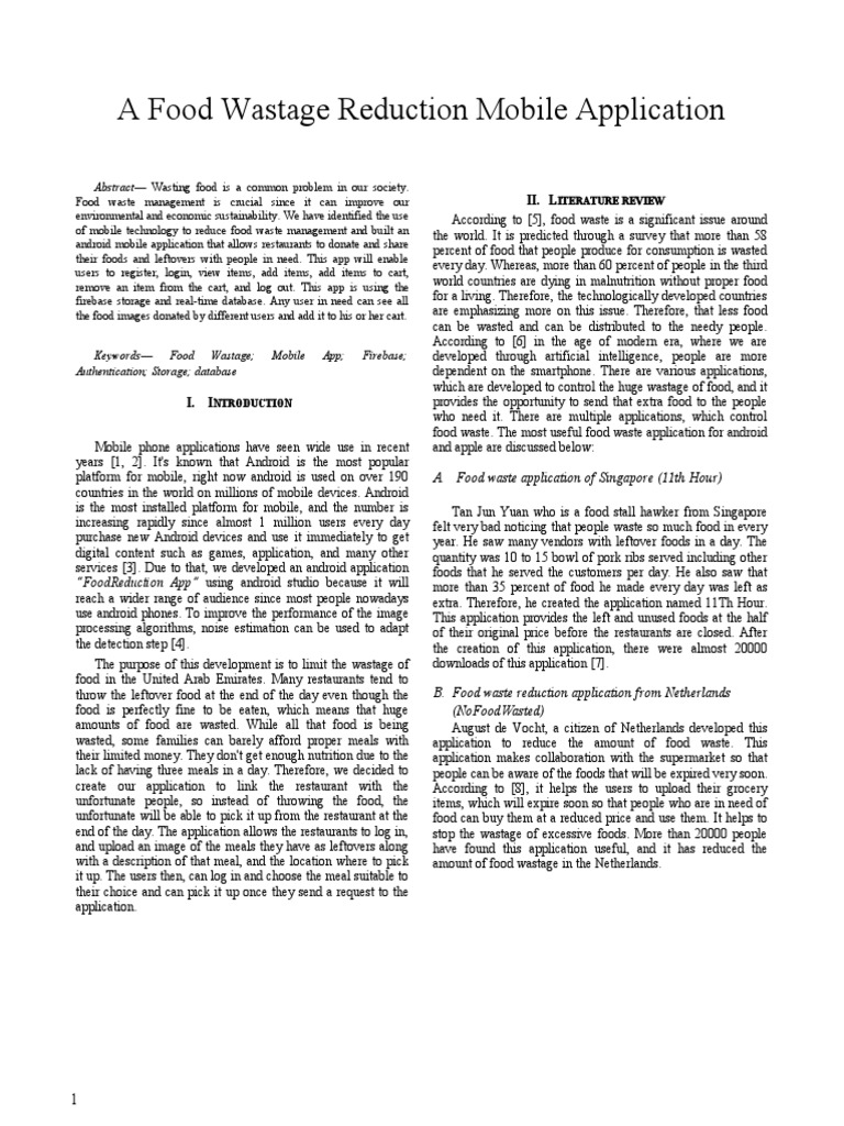 Project Report (1) Renew | PDF | Android (Operating System) | Mobile App