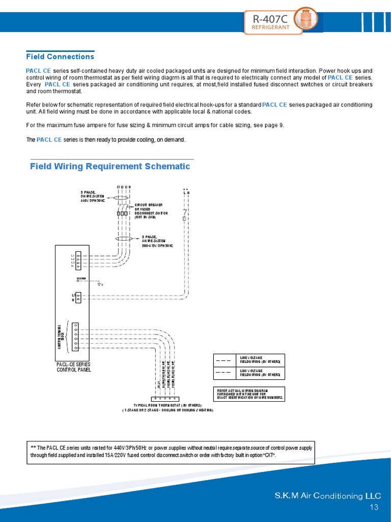 Wiring Digram For AC | PDF | Fuse (Electrical) | Electrical Wiring
