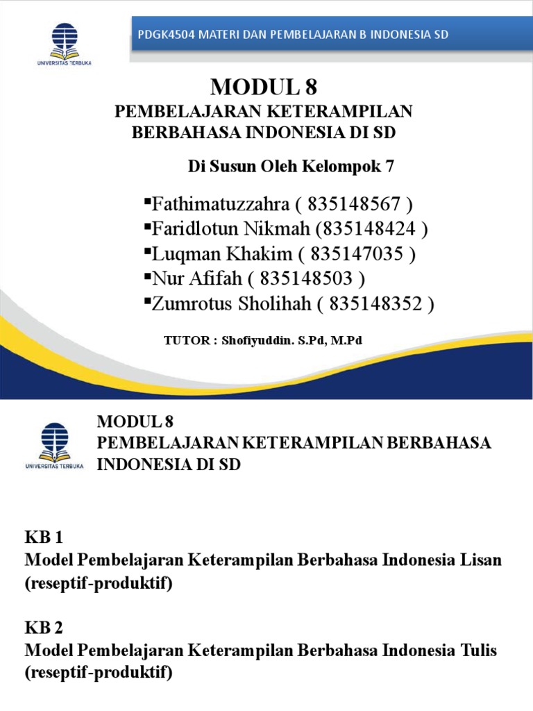 Modul 8 - Kelompok 7 | PDF