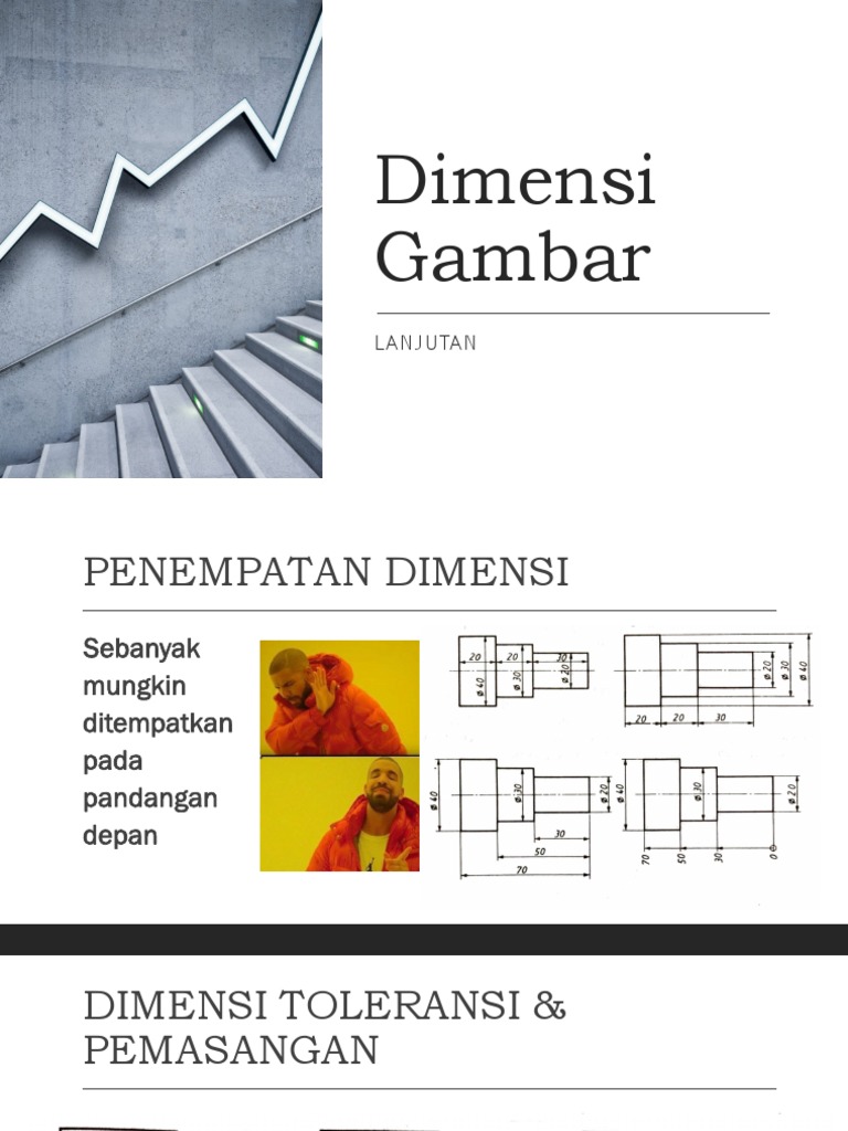 Teknik Menggambar Dimensi 4 | PDF