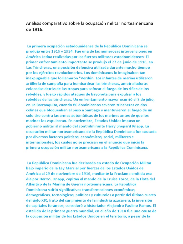 Analisis Comparativo | PDF