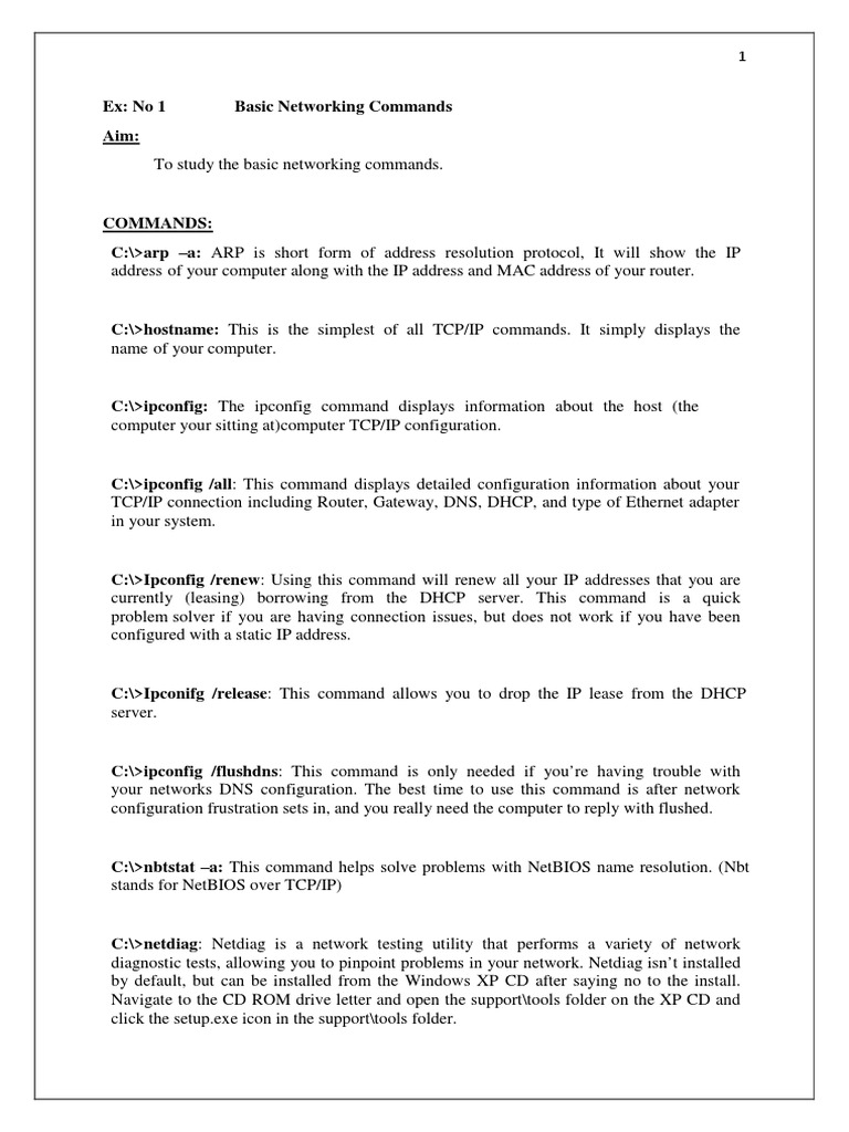 CS 8581-Lab-Manual | PDF | Port (Computer Networking) | Routing CS 8581-Lab-Manual | PDF | Port (Computer Networking) | Routing