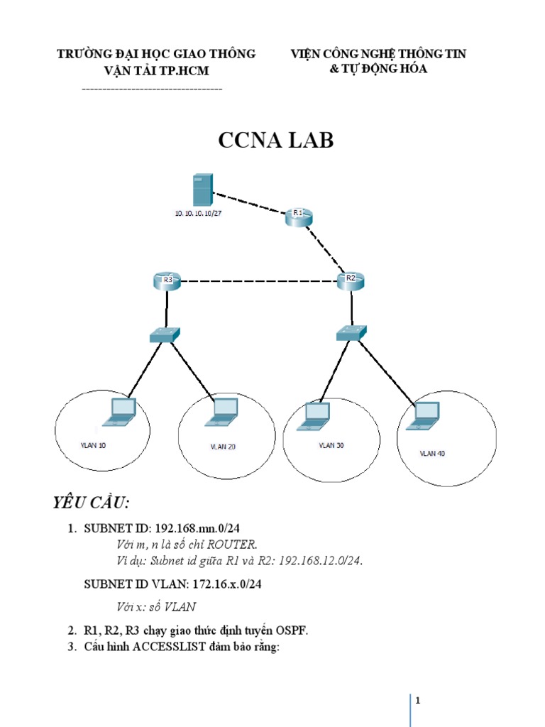 Lab 4 Access List | PDF