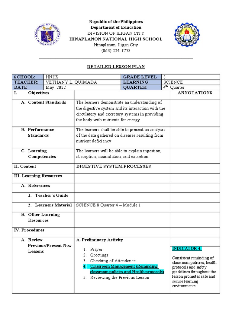 Annotated COT 2 | PDF | Science & Mathematics