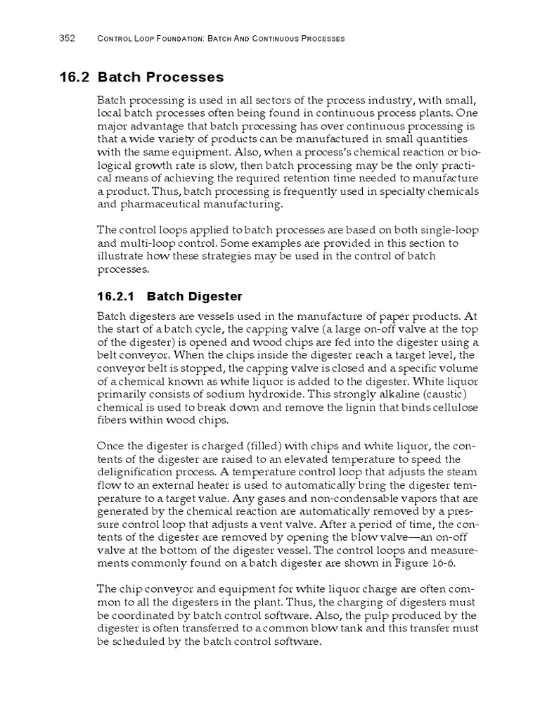 Batch Process | PDF | Technology & Engineering