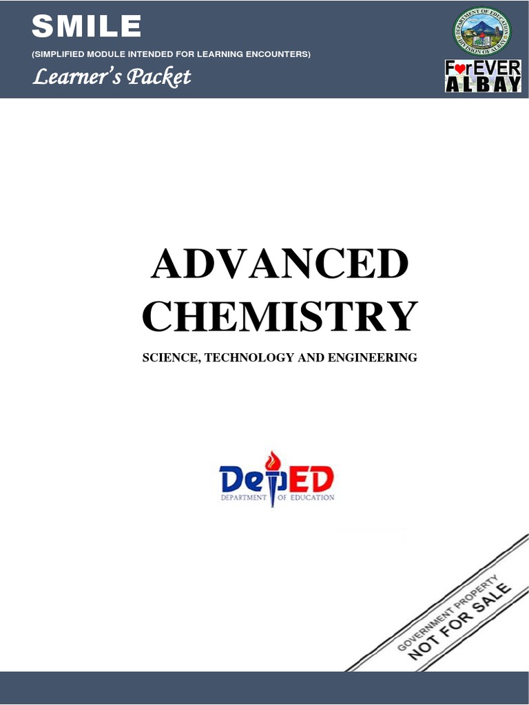 Copy-Of-Q2 STE Advanced Chemistry | PDF | Mole (Unit) | Molecules