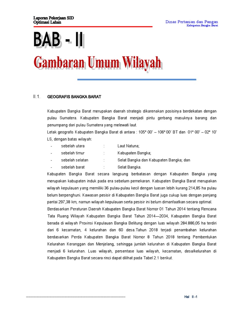 Bab II SP - Yul, Buyan Kelumbi, Kacung | PDF