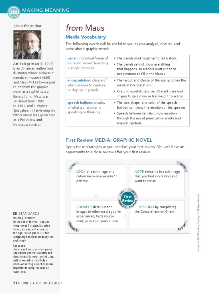 Maus | PDF | Vocabulary | Cognition