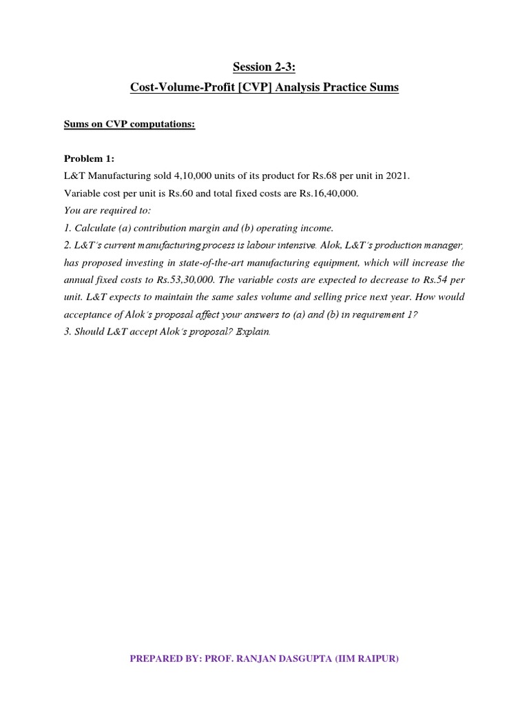 Practice Sums | PDF | Finance & Money Management