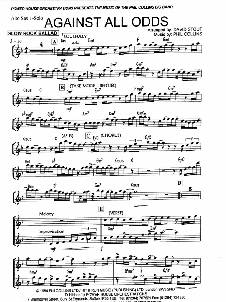 Against All Odds | PDF