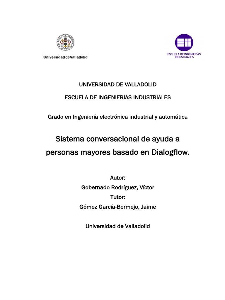 TFG I 1474 | PDF | Robot | Robótica