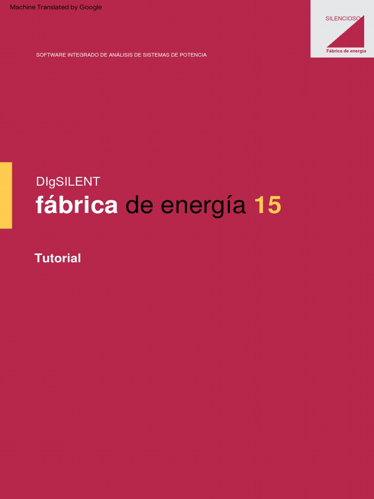 Tutorial En Digsilent 1 Pdf 