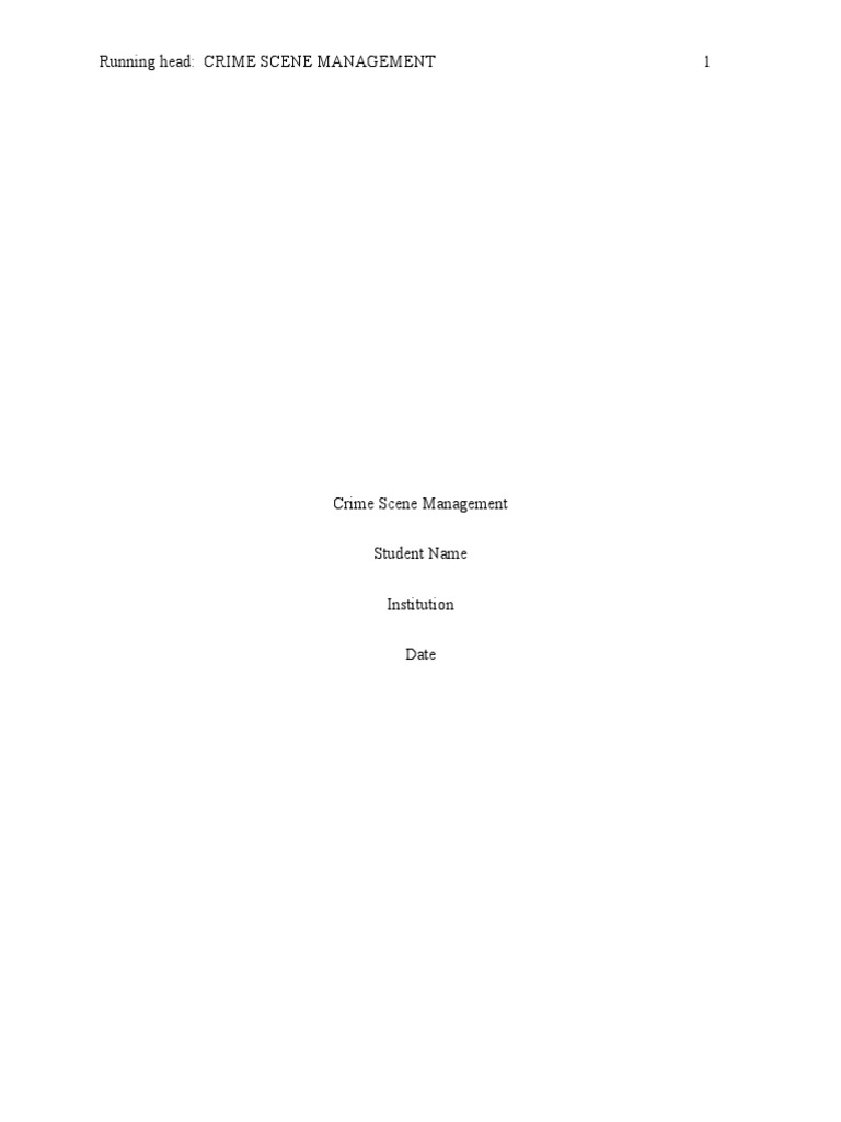 Crime Scene - Edited.edited | PDF