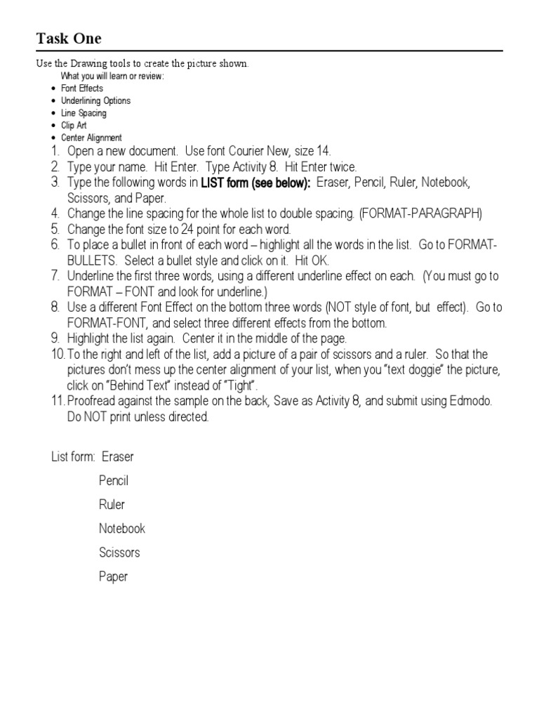 Elective Performance Task | PDF | Microsoft Excel | Notebook