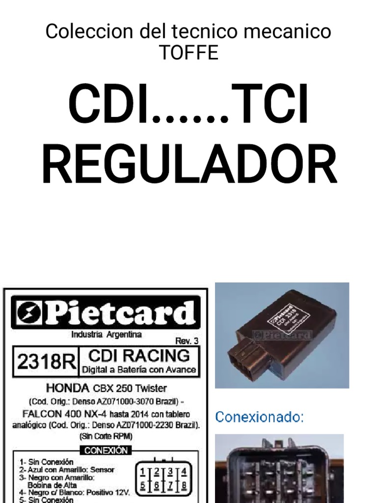 Conexion CDI, TCI Y RR | PDF