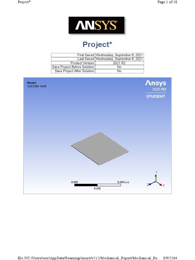 Ansys Parameter Pdf Strength Of Materials Youngs Modulus 