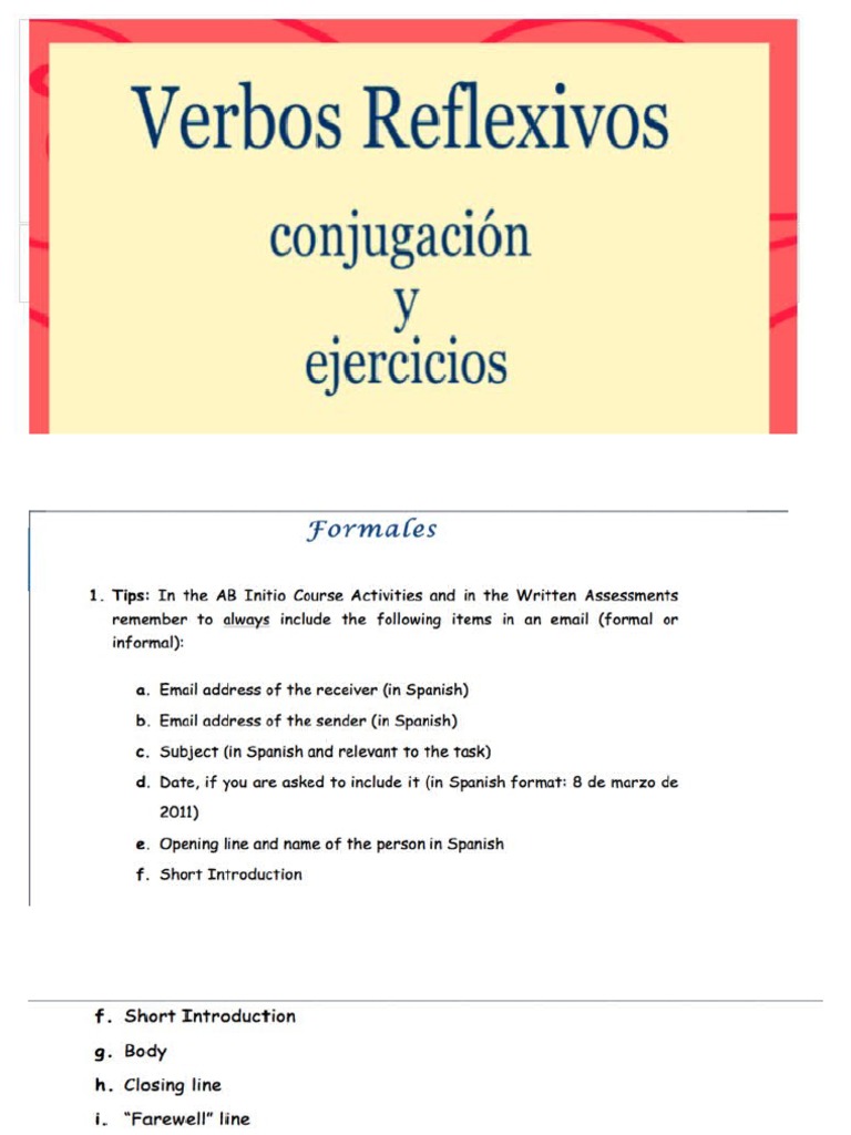 Spanish Ab Initio | PDF