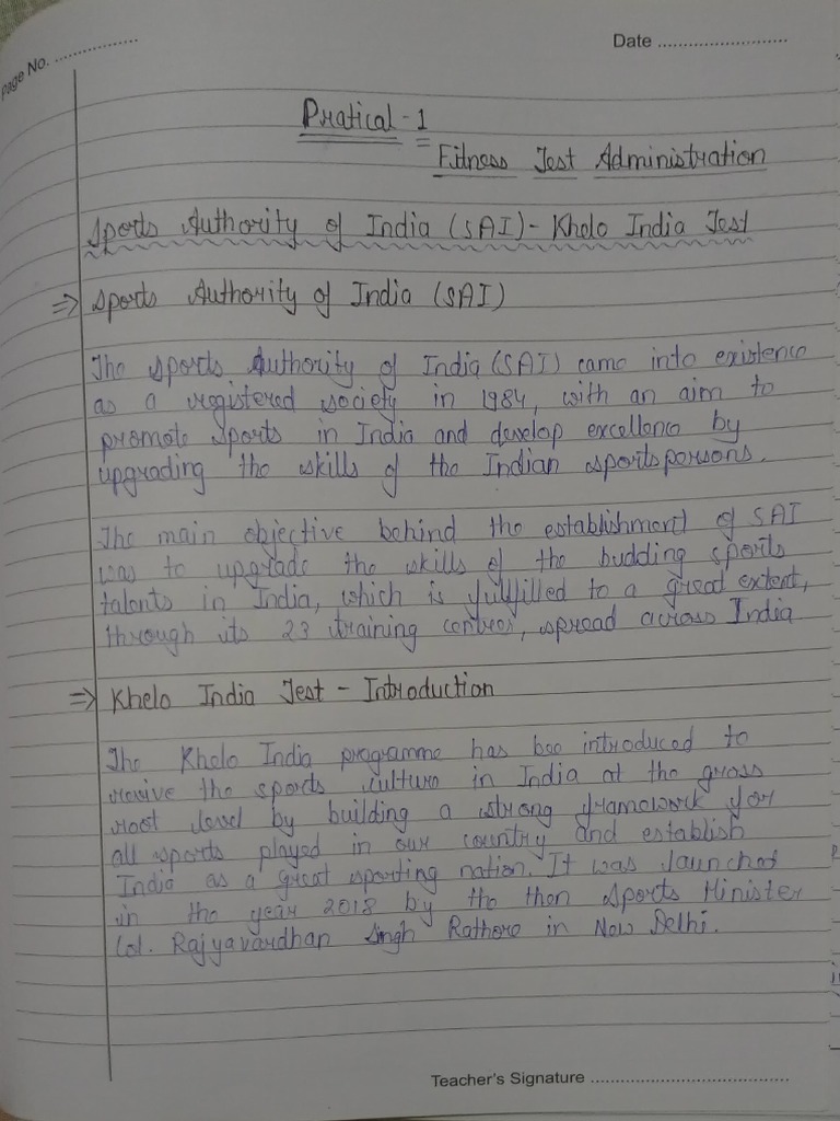 Phe Practical File Work | PDF