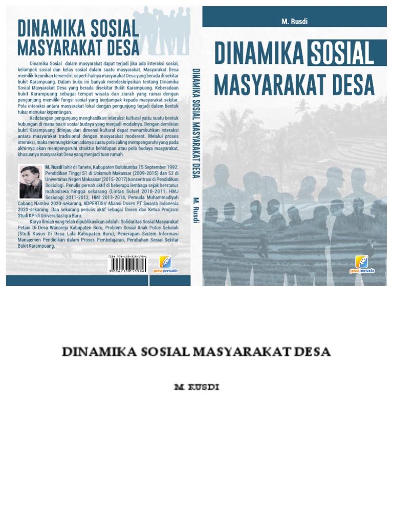 Bab 1 Dinamika Sosial Masyarakat Desa | PDF
