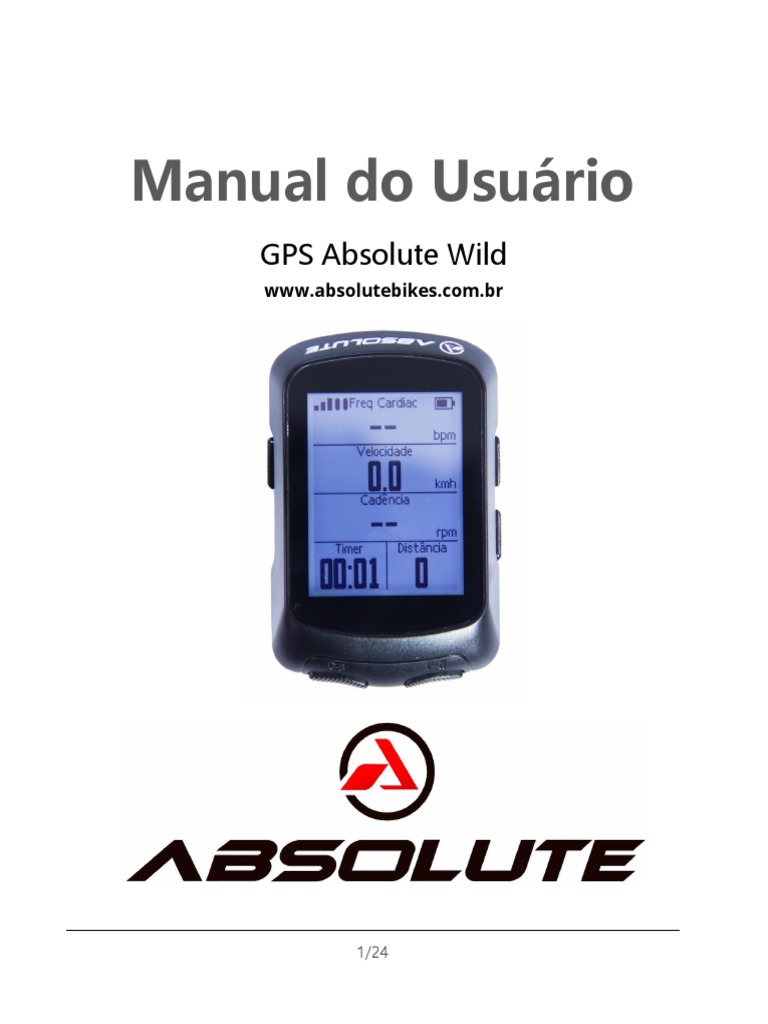 Manual Gps Wild PT 2022 | PDF | Sistema de Posicionamento Global (GPS) | Bluetooth