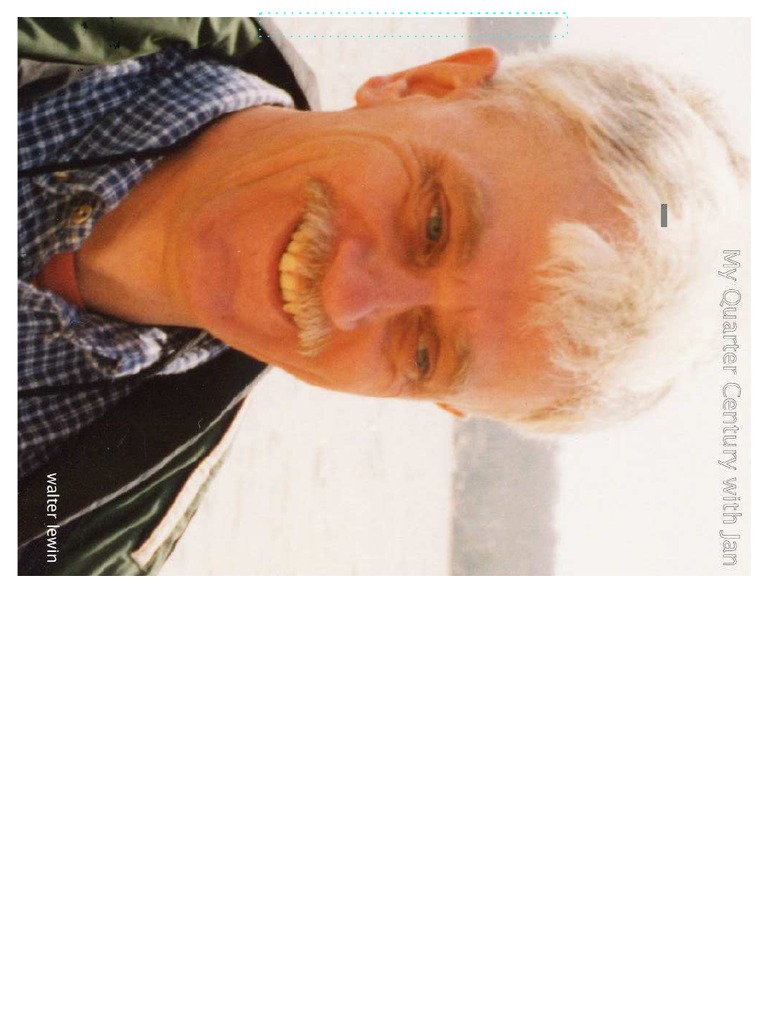 My Quarter Century With Jan (Walter Lewin) | PDF | Laughter | Astronomy