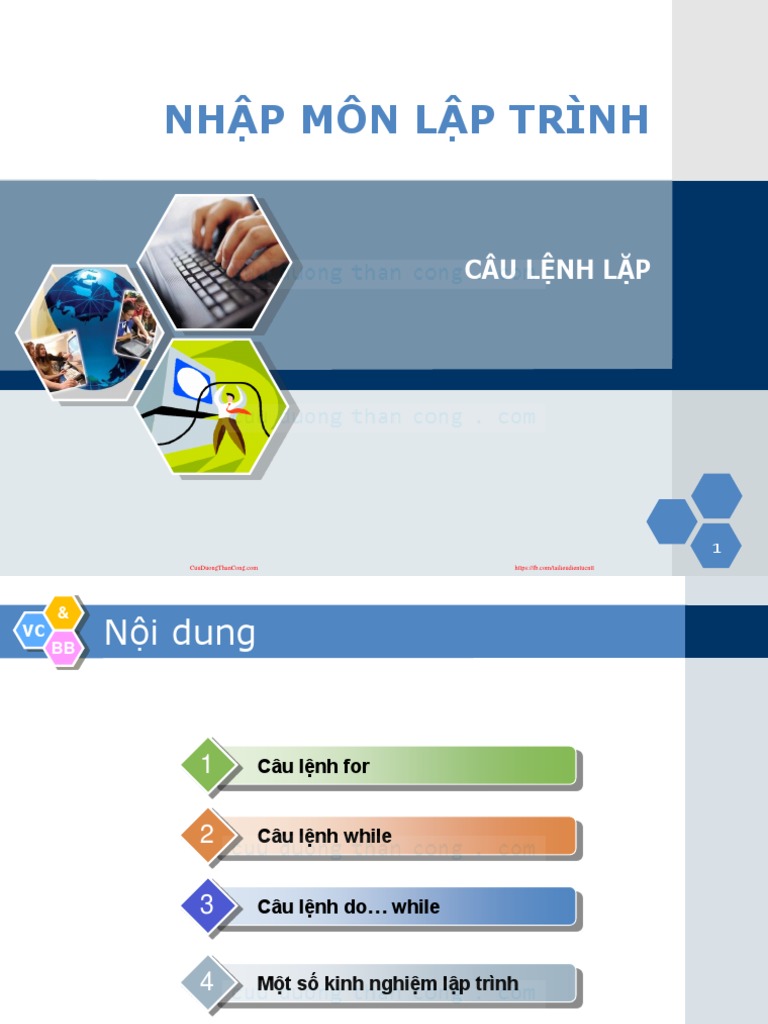 Nhap Mon Lap Trinh - Nhap Mon Lap Trinh - 5 - Cau Lenh Lap | PDF