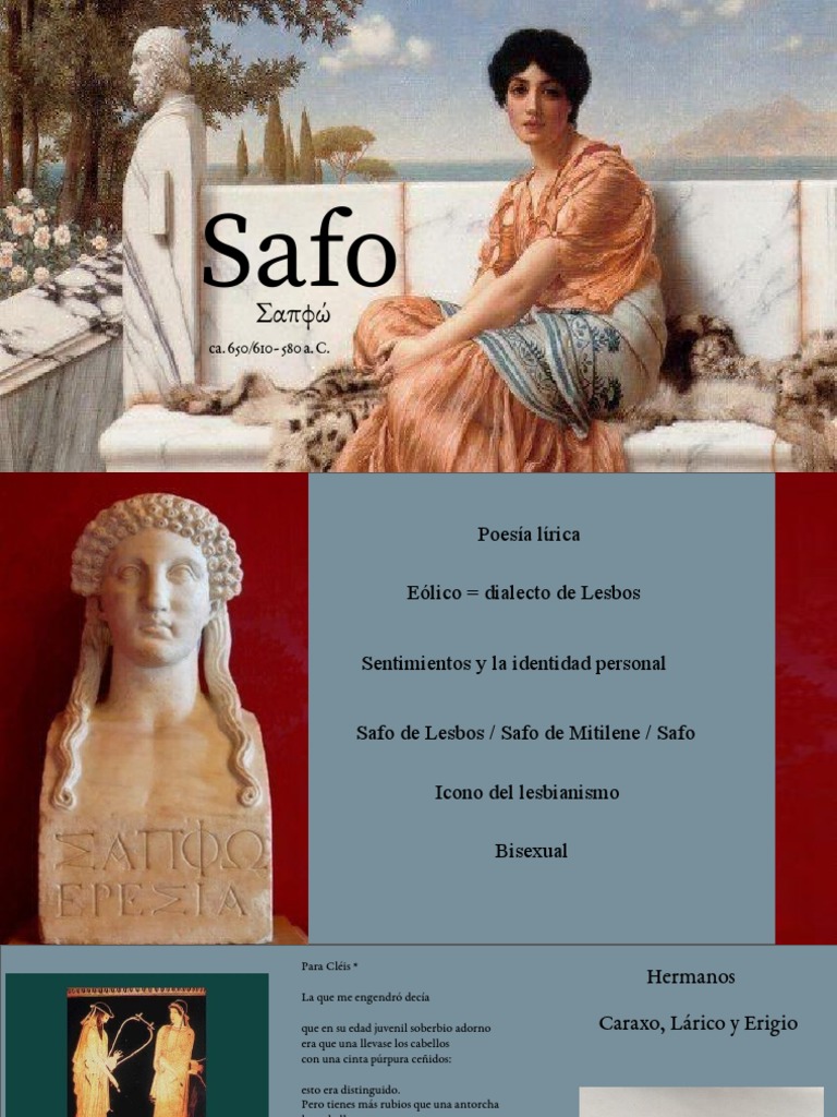 Safo de Mitilene | PDF