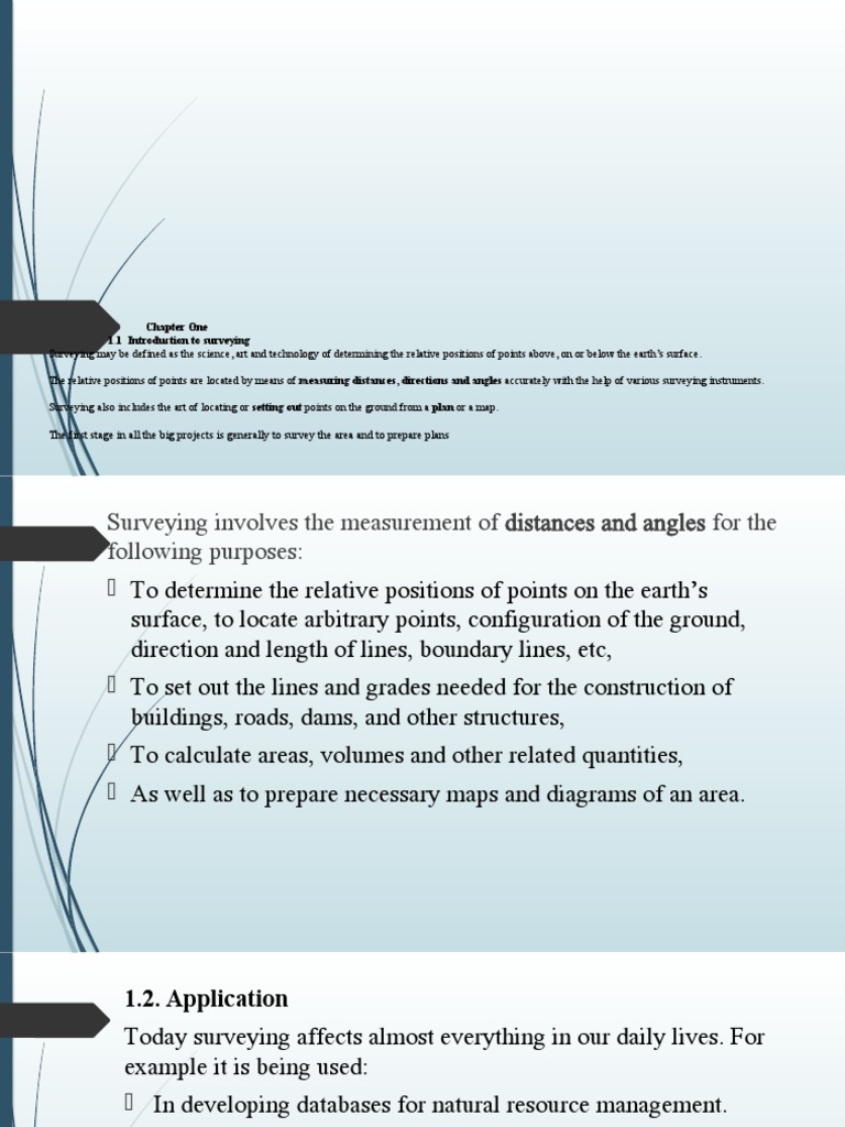 Surveying (1&2) | Download Free PDF | Surveying | Accuracy And Precision