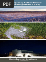 HAARP Technology | PDF | Space Weather | Ionosphere