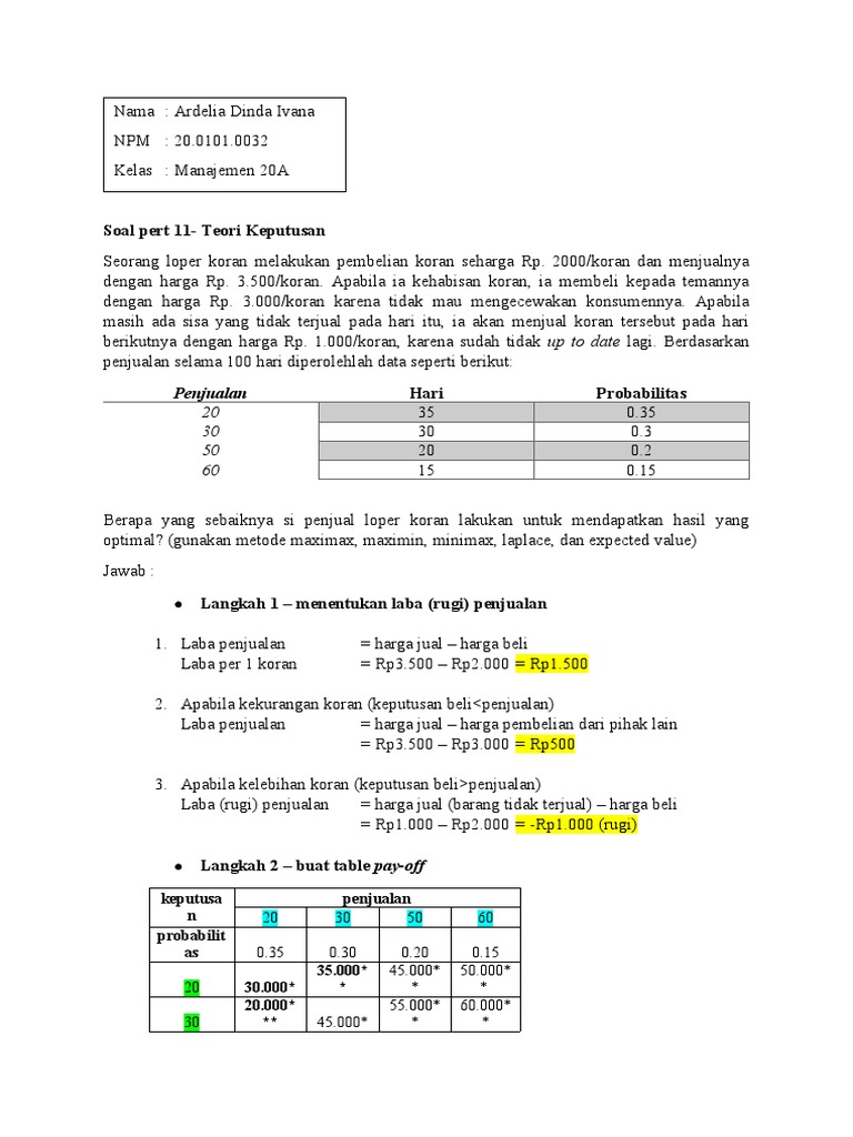 Soal Pert 11 | PDF | Metode & Bahan Ajar