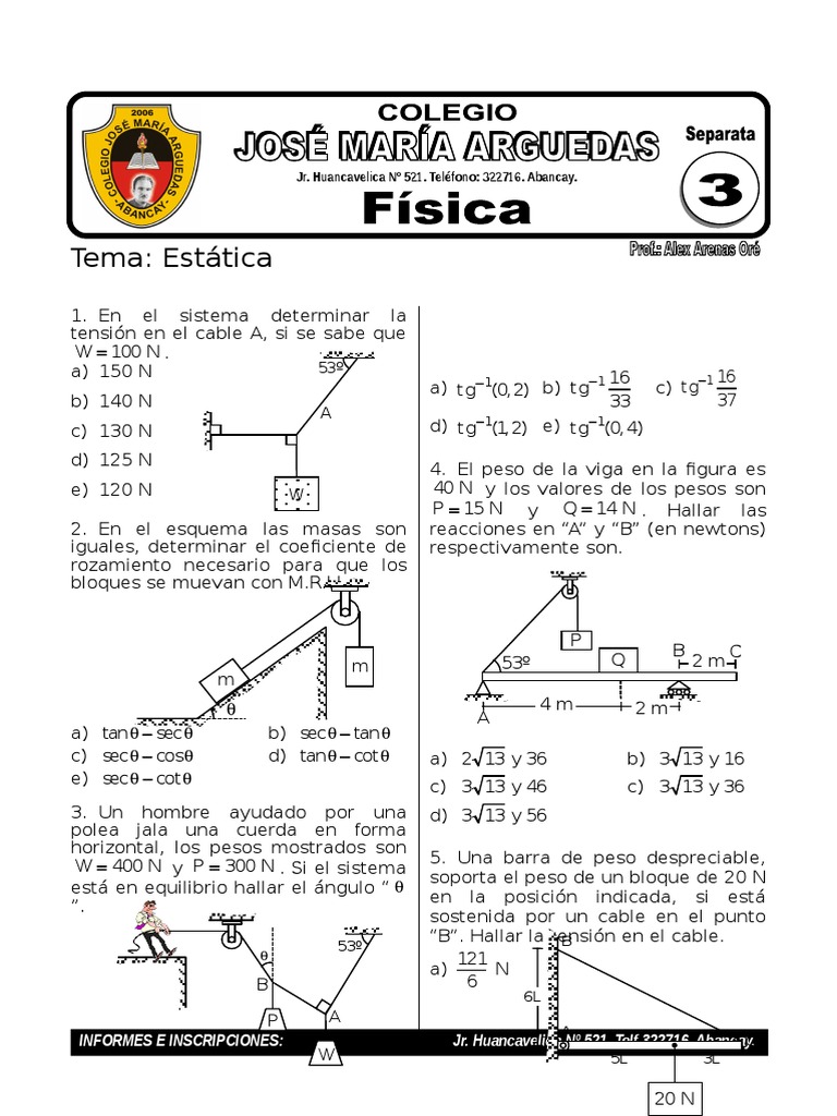 Estatica | PDF