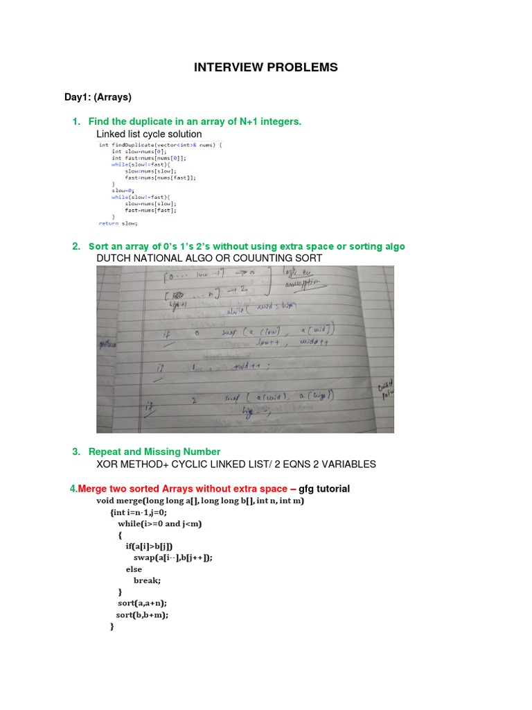 Sde Problems Interview Pdf Pointer Computer Programming Applied Mathematics