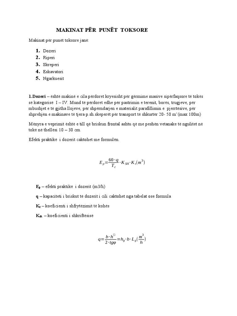 Makinat Për Punët Toksore | PDF