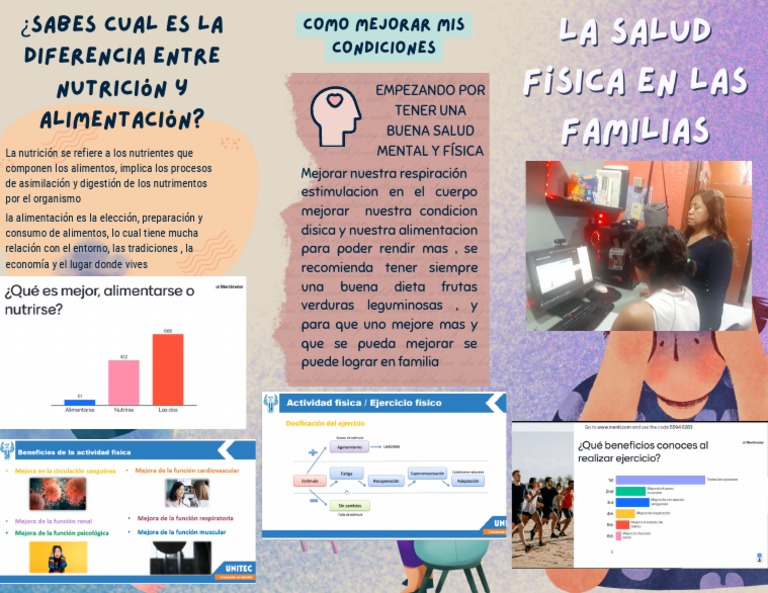 Triptico Salud | PDF | Salud y bienestar