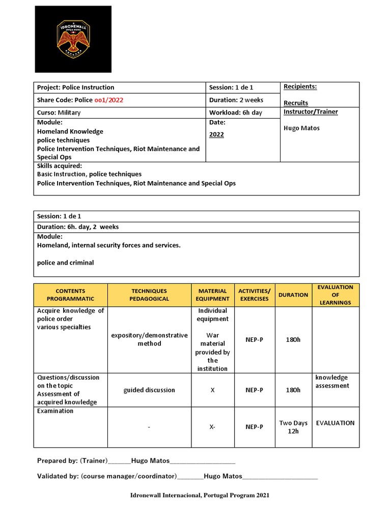 Police Program-1 | PDF