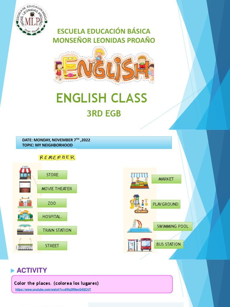 English Class 3RD Grade | PDF