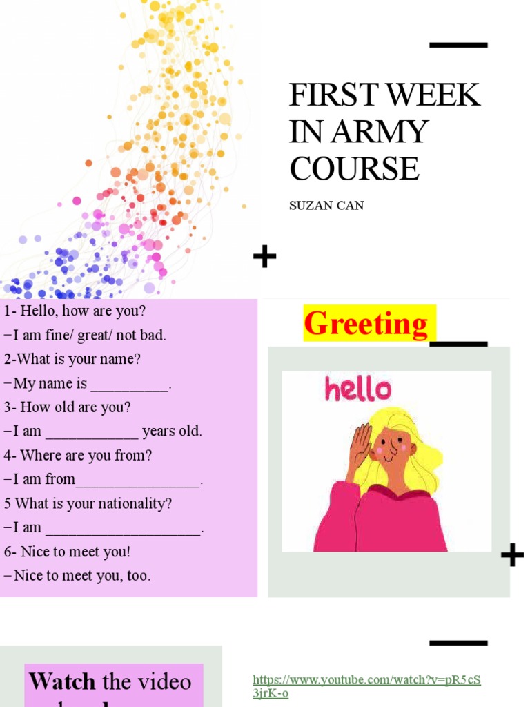 First Week - A1 ENGLISH LEVEL | PDF | Cyprus | Cognition
