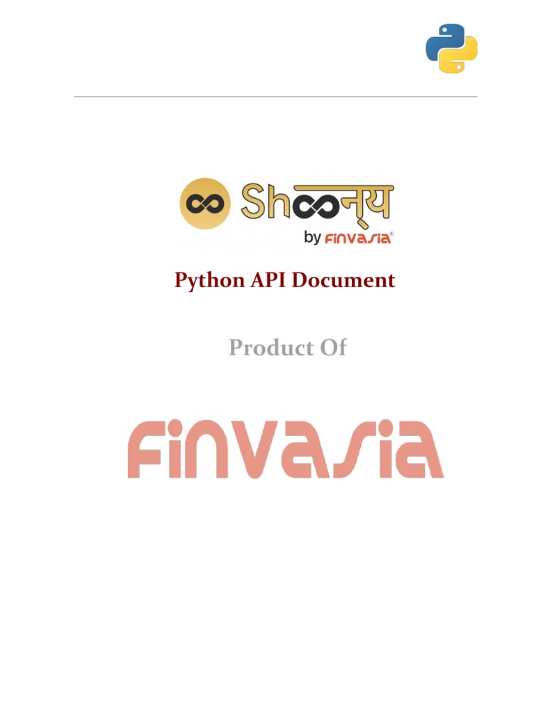 Shoonya Python Api Pdf Margin Finance Derivative Finance 7998