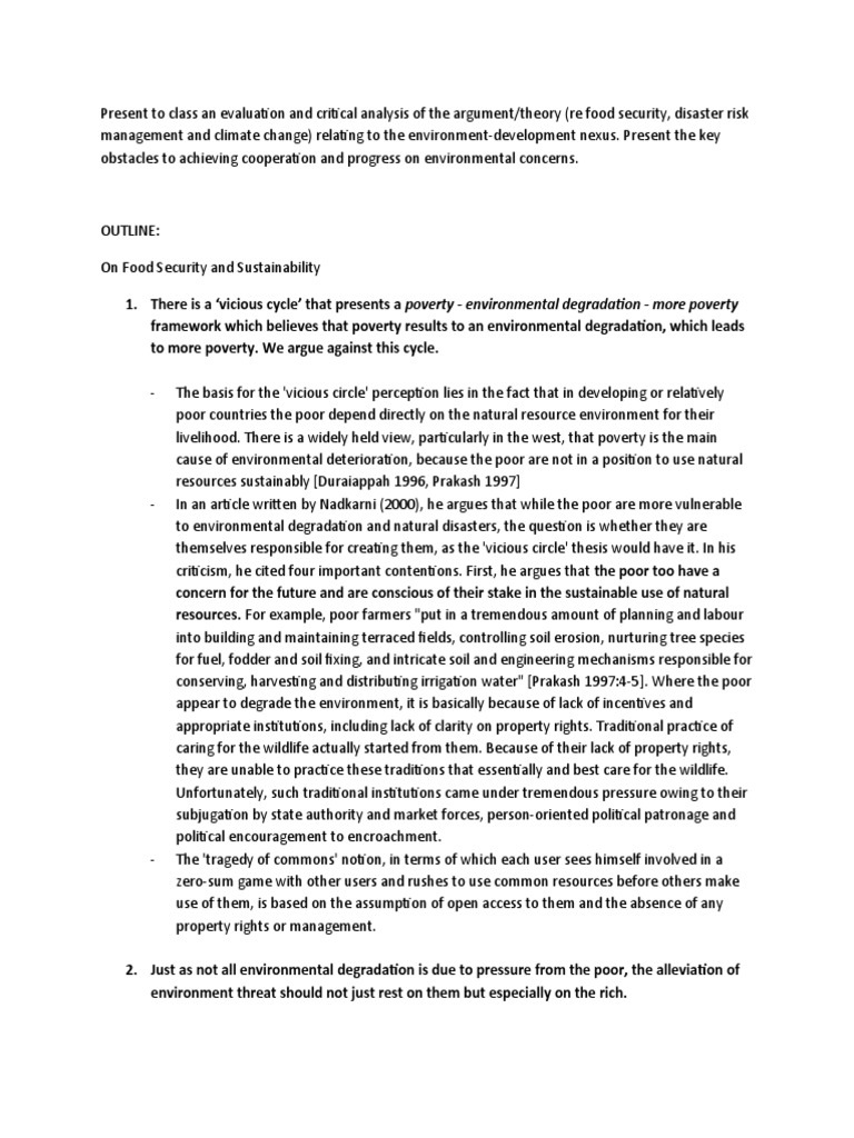 Content - On Food Security and Sustainability | PDF