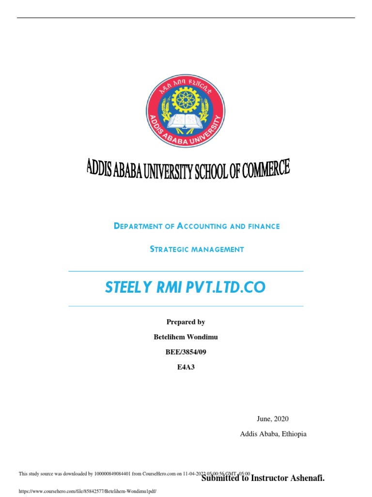 Betelihem Wondimu 1 PDF | PDF