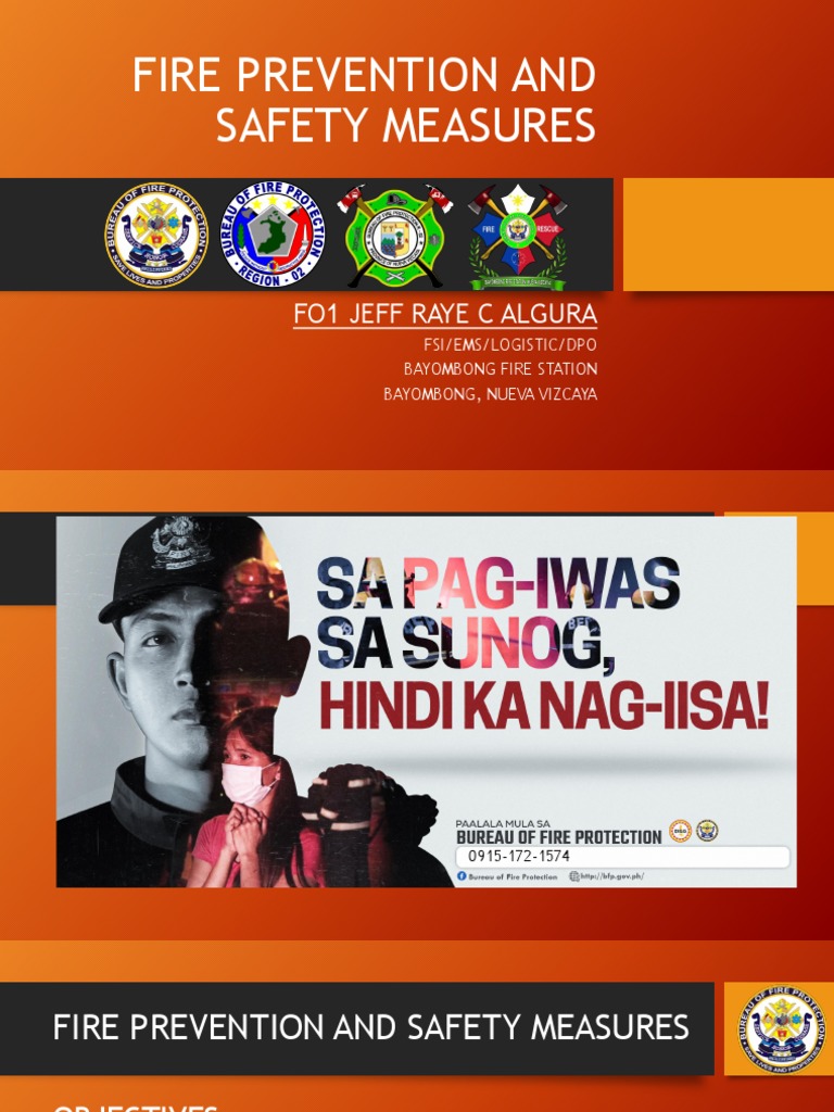 Fire Prevention and Safety Measures | PDF